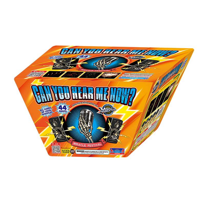 MIRACLE CAN YOU HEAR ME NOW? 4/1: Dapkus Fireworks Company