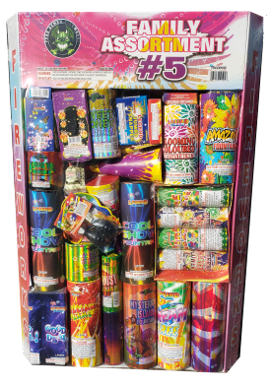 PYRO DEMON #5 FAMILY ASSORTMENT: Dapkus Fireworks Company