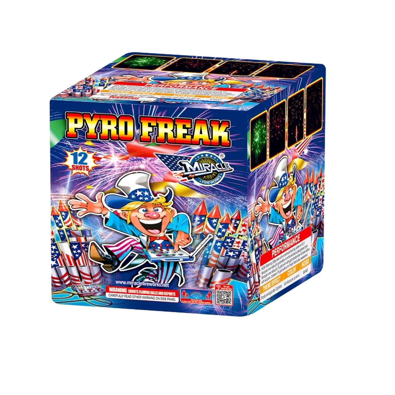 MIRACLE PYRO FREAK-CASE 8/1: Dapkus Fireworks Company