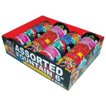SHOGUN 6" FOUNTAIN: Dapkus Fireworks Company