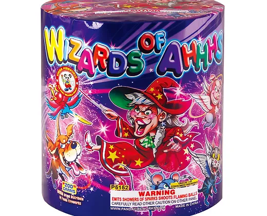 WINDA WIZARD OF AHHHS 8/1: Dapkus Fireworks Company