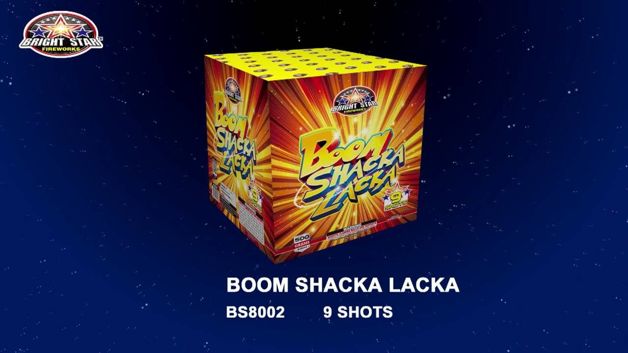 WINDA BOOM SHACKA LACKA CASE 4/1: Dapkus Fireworks Company