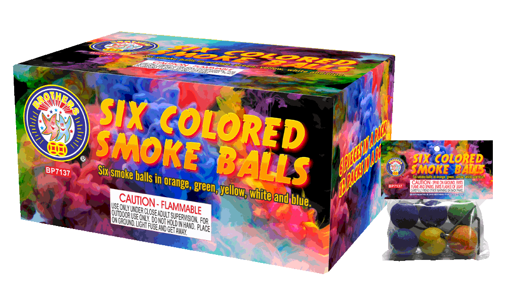 BROTHERS SMOKE BALLS- CASE 20/12/6: Dapkus Fireworks Company
