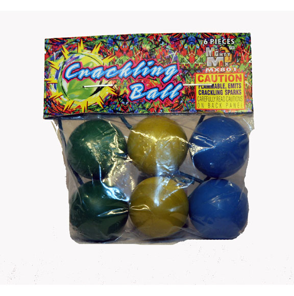 TOPGUN CRACKLING BALLS -: Dapkus Fireworks Company