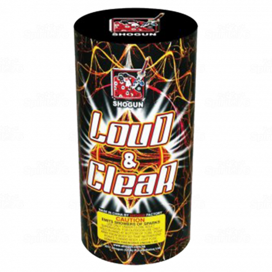 SHOGUN LOUD AND CLEAR FOUNTAIN: Dapkus Fireworks Company