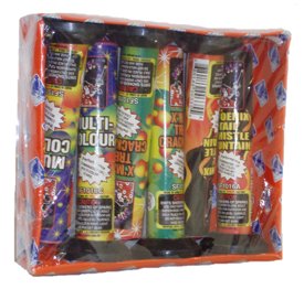 SHOGUN ASSORTED 5" FOUNTAINS: Dapkus Fireworks Company